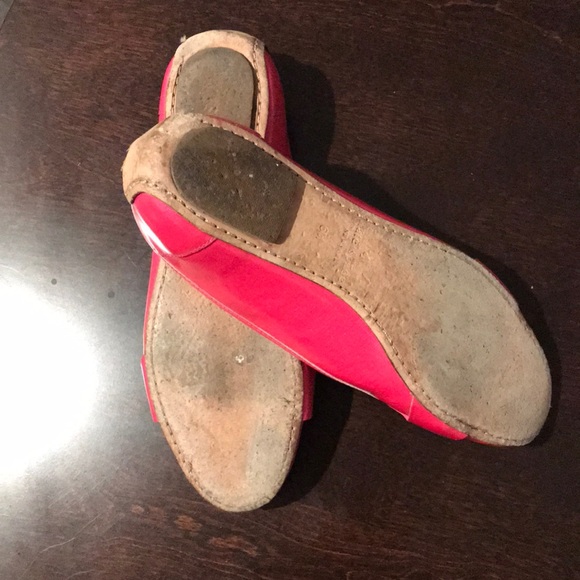 kate spade | Shoes | Kate Spate Neon Pink Flats | Poshmark
